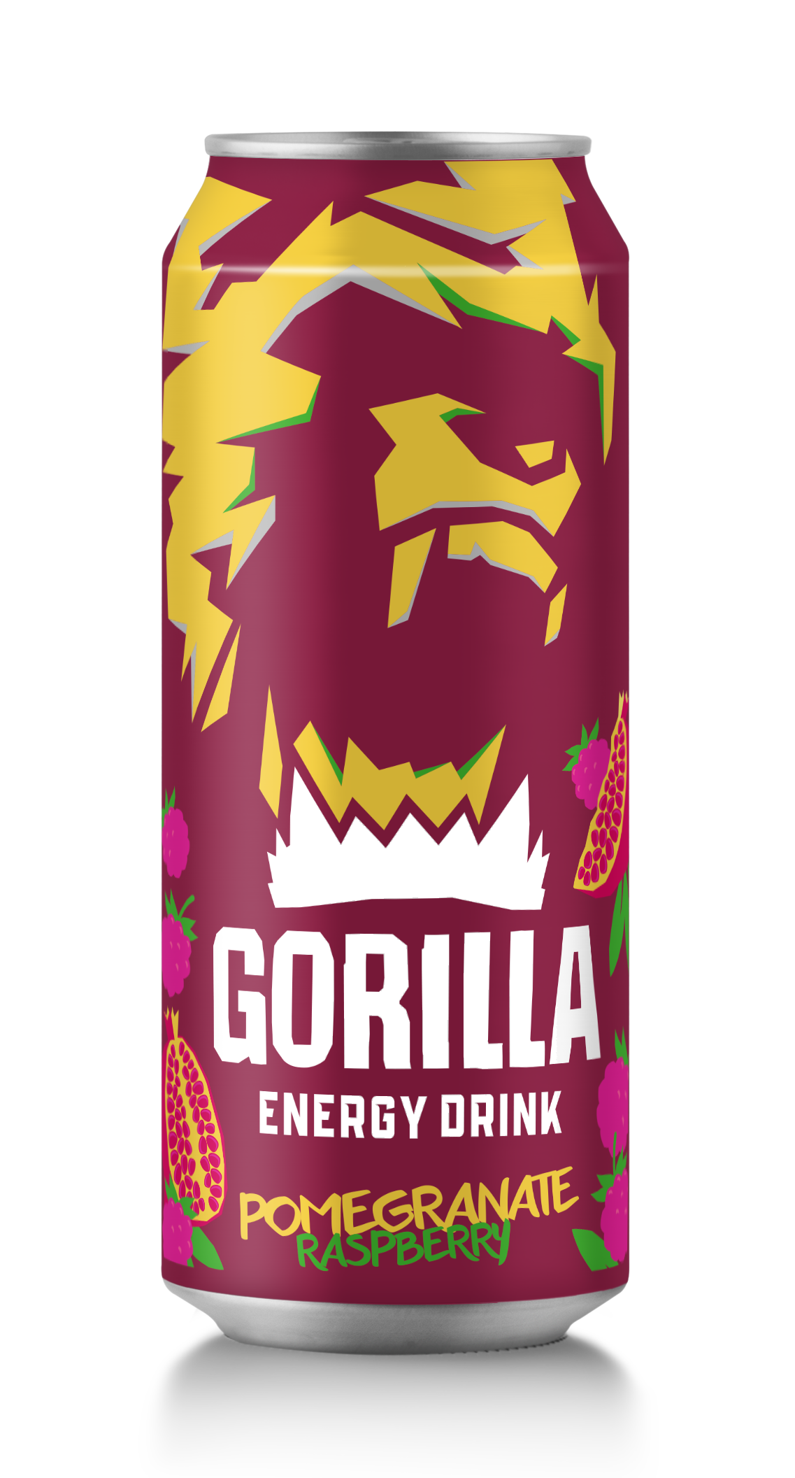 Gorilla Energy Drink, Pomegranate Raspberry – Gorilla Energy Drinks Global